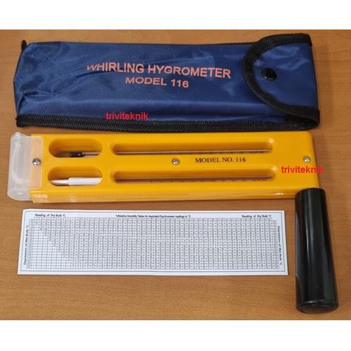 Jual sling psychrometer trivi whirling hygrometer thermo,suhu ...