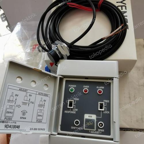Jual Keyence Unit Amplifier Dan Proximity Sensor Ex-205 Dan Ex-416 ...