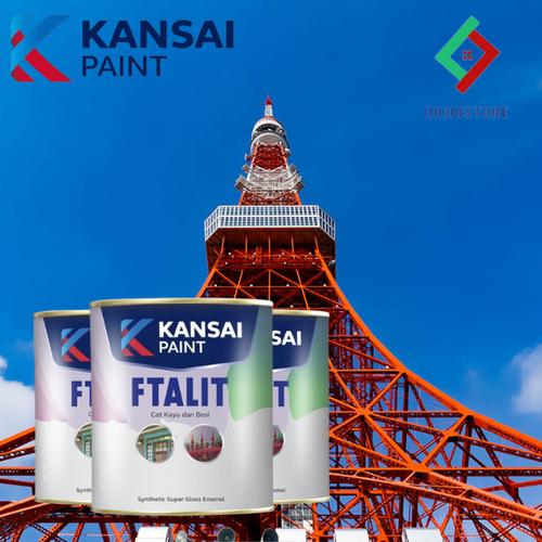 Jual FTALIT CAT KAYU DAN BESI 1 KG CAT MINYAK 1KG KANSAI FTALIT CAT ...
