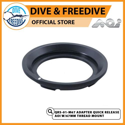 Jual QRS-01-M67 Adapter Quick Release Lens Camera AOI w/ M67 Thread Mount - Kota Surabaya - Dive ...