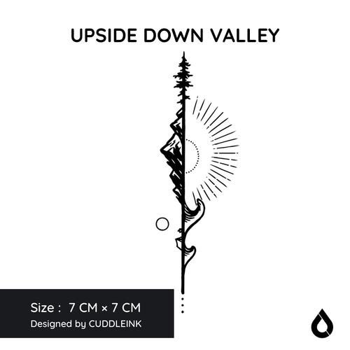 Jual "Upside Down Valley" Matte Ink Tattoo - Jakarta Utara - CUDDLEINK ...