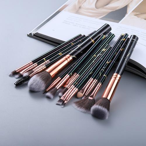 Jual Brush Make Up Set Kuas Make Up Set Foundation Mixed Beauty 15 pcs ...
