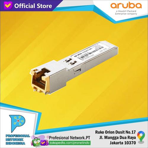 Promo Aruba Instant On R9D17A 1G SFP RJ45 T 100m Cat5e Transceiver ...