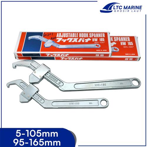 Jual Adjustable Hook Spanner Wrench Crescent Impa 611201/02 - 35-105mm ...