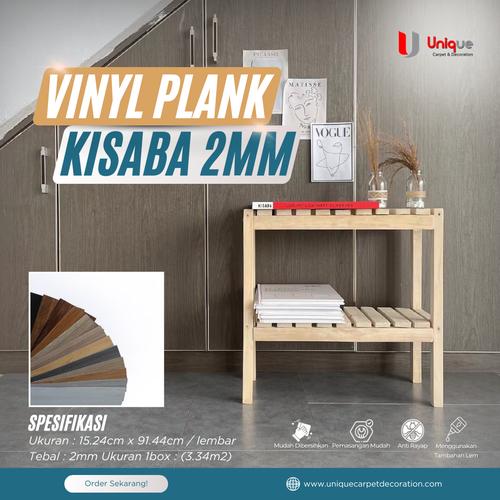 Jual Kisaba Lantai Vinyl Plank Tebal 2mm / Karpet Flooring Tile ...