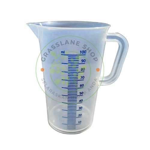 Jual Beaker with handle plastik Pitcher PP 100 ml Vitlab Germany 447941 - Transparan - Jakarta ...