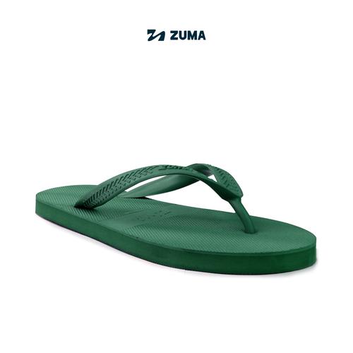 Jual Zuma Men Classic 34 Earth Series Dark Green, Sandal Jepit Pria ...