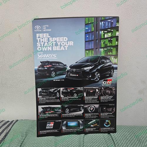 Jual brosur katalog mobil toyota yaris 2021 flyer - Kota Surabaya ...