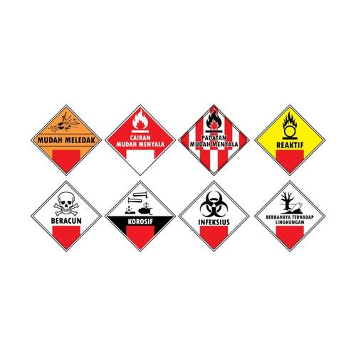 Jual Stiker Label Simbol Limbah B3 Bahan Berbahaya dan Beracun 15 x 15 ...