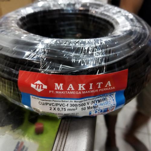 Jual Kabel Listrik NYYHY 2x0.75 sqmm MAKITA / Kabel Serabut Listrik SNI ...