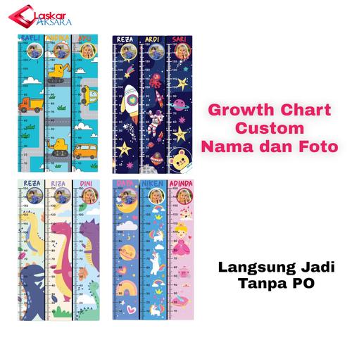 Jual Growth Chart - Variasi 2 Custom ( Bisa Tulis Nama dan Foto ...