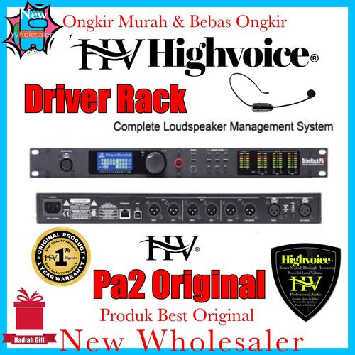Jual Speaker managerment Highvoice Pa2 driver rack Original sound system - Jakarta Barat - New ...