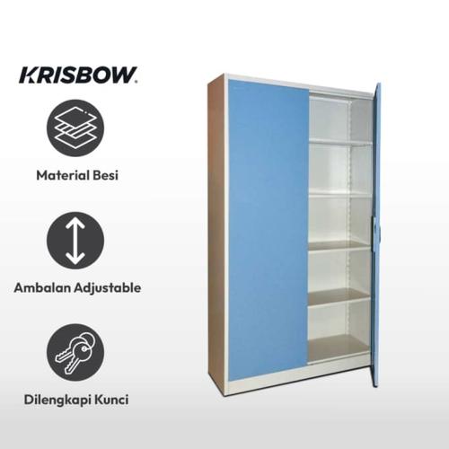 Jual Lemari Arsip Kantor Besi KRISBOW File Cabinet 2 Pintu Swing - Kota ...