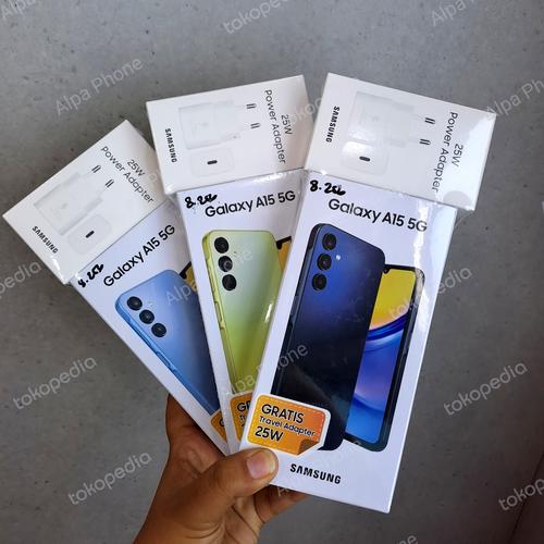 Jual Samsung Galaxy A15 5G 8/256 GB New Garansi Resmi Sein - Yellow ...
