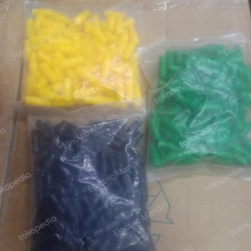 Jual Vinil End Cap/Vynil Skun 4mm/Pelindung Skun V 3.5 @100pcs - Jakarta Pusat - ELEKTRIK ...