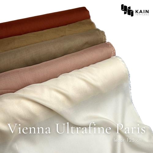 Jual 1 Rol Kain Vienna Ultrafine Voal Paris Premium ± 55 yard - WARNA ...