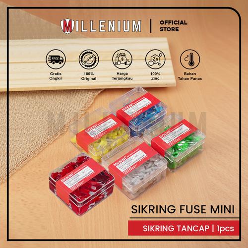 Jual Sikring Fuse Dx Kecil 10a 15a 20a 25a 30a Sekring Tusuk / Tancap ...