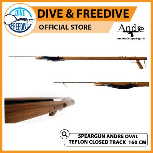 Jual Speargun Andre Oval Teflon Closed Track Panah Ikan Spearfishing ...