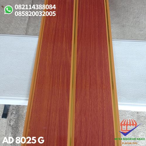 Jual Plafon PVC Motif Kayu Jati Coklat Nat Emas, Berkualitas - Meter ...