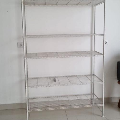 Jual Rak Besi Ace 5 Susun Putih Second - Jakarta Barat - Mon's | Tokopedia