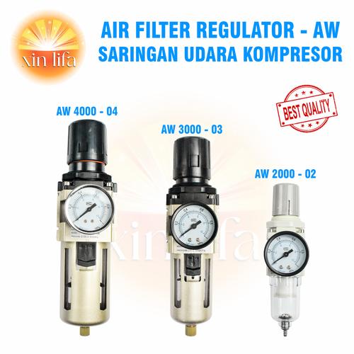 Promo Air Filter Regulator Angin Aw 2000 02 1 4 Aw2000 2 Kota
