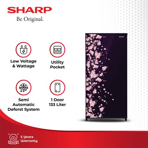 Promo Sharp Kulkas 1 Pintu SJ-N162D-VB Kirei III Sakura Vivid Blue 133L Cicil 0% 3x - Jakarta ...