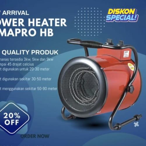 Jual blower pemanas ruangan heater 9kw 380v Blower Pemanas Kandang ...