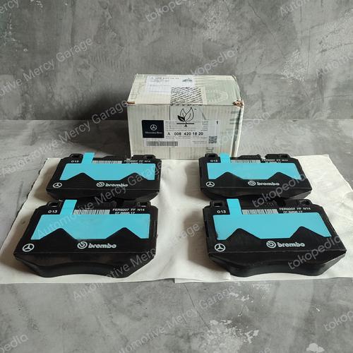 Jual KAMPAS REM DEPAN BRAKE PAD W205 W253 W213 GLC C-CLAS A0084201820 ...