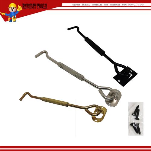 Jual Hak Angin Penahan Jendela Hak Angin Segi Kido - gold - Jakarta ...