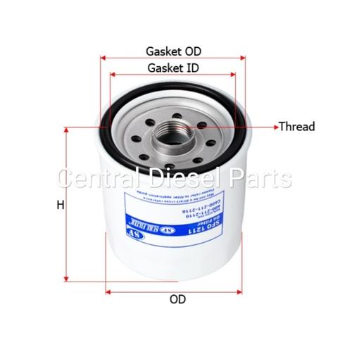 Jual Oil Filter Oli 600-211-2110 SFO1211 SFO 1211 Sure Filter - Jakarta ...