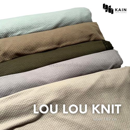 Jual 1 Rol Bahan Kain Lou Lou Knit ± 26 kg - Milo - Kota Bandung - Kain ...