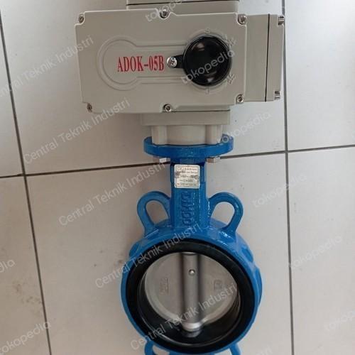 Jual Butterfly Valve Electric Motorized Actuator 6" inch DN 150 ...