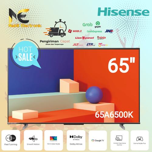 Jual HISENSE 65A6500K SMART GOOGLE ANDROID TV 65 INCH UHD 4K NEW - Kota ...