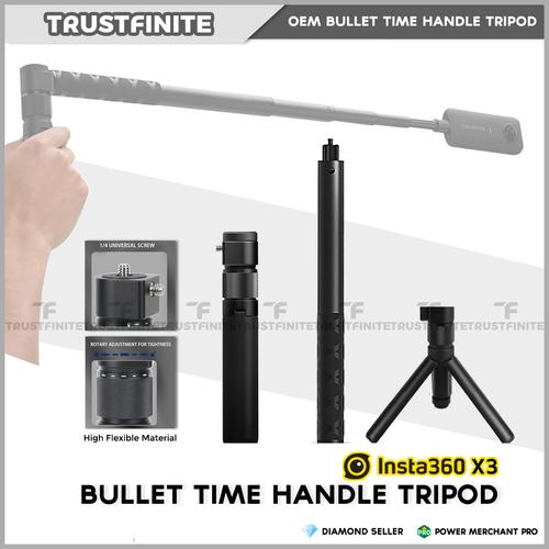 Promo Bullet Time Tripod Handle Invisible Stick Insta360 X3 GoPro Max ...