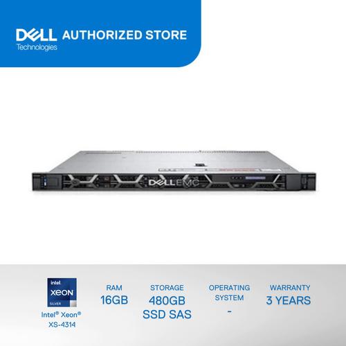 Promo Dell PowerEdge R450 Server [XS 4314-16-480GB SSD-DOS-3Y] Cicil 0% ...