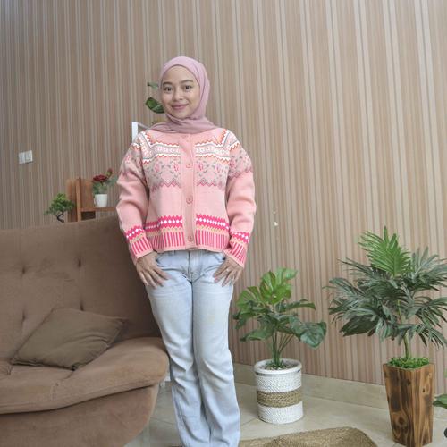 Jual CARDIGAN WANITA FANTA MURAH - Merah Muda - Jakarta Selatan ...