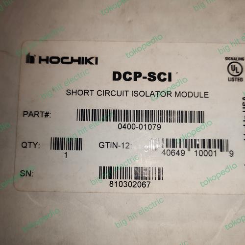 Jual HOCHIKI DCP SCI MODULE CIRCUIT ISOLATOR - Jakarta Pusat ...