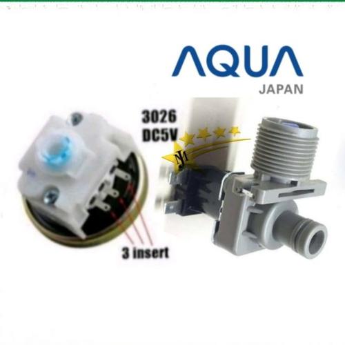 Jual BEST Water Level Sensor + Selenoid Inlet Valve Mesin Cuci AQUA 1 ...