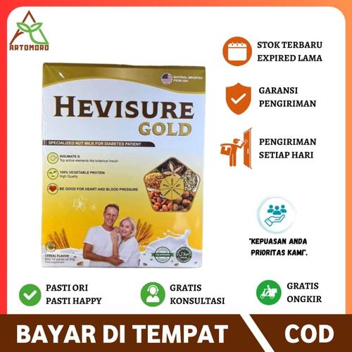 Jual Hevisure Gold Milk Susu Untuk Penderita Diabetes & Kencing Manis ...