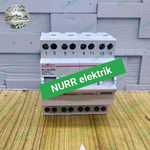 Jual COS Change Over Switch Ohm Saklar 4P 25A 32A 40A 63A Model MCB ...