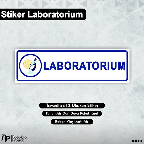 Jual Stiker Laboratorium / Ruang Laboratorim / Ruang Lab / Stiker Ruang ...