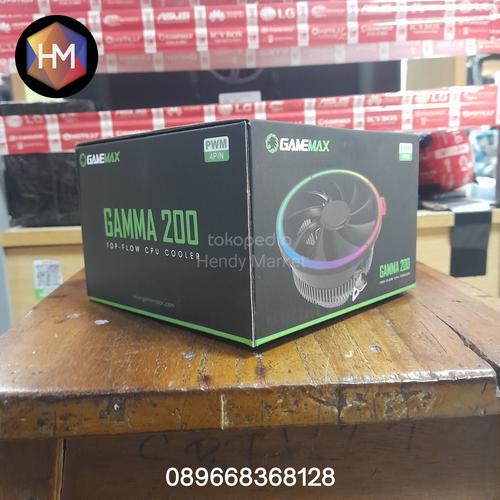 Jual GAMEMAX TERMURAH GAMMA 200 RAINBOW RGB/CPU COOLER - Jakarta Pusat ...