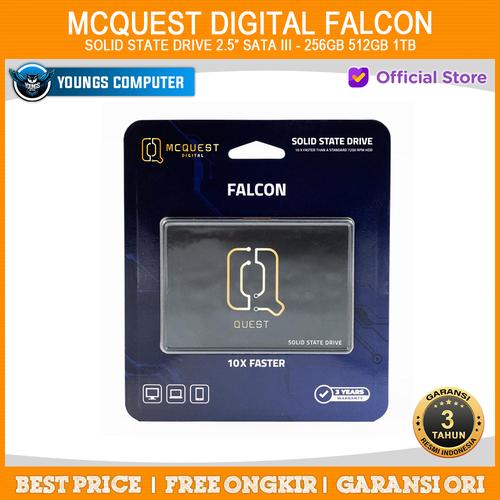 Jual SSD McQuest Digital Falcon 256GB 512GB 1TB SATA SSD - 2.5" SATA III - Kab. Sleman - YOUNGS ...