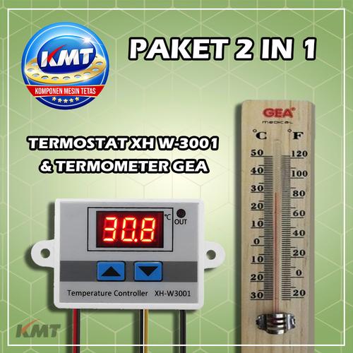 Jual Paket Thermostat Termostat Digital XH Termometer GEA Thermometer ...
