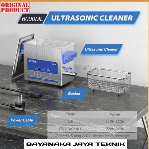 Jual Ultrasonik Cleaner 6 Liter R6 GT Sonic Degas 6 L Ultrasonic ...