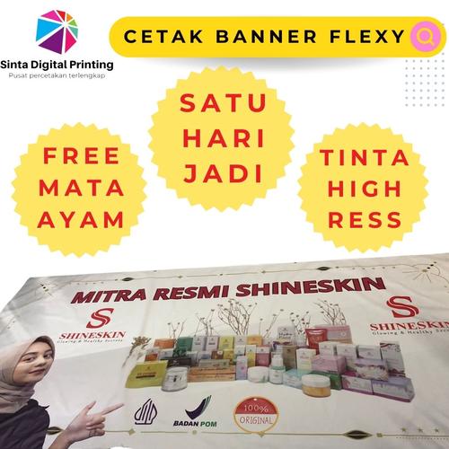 Jual Banner Spanduk Toko Salon Kecantikan Custom Desain Ukuran Flexy ...