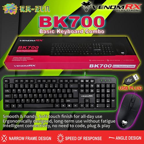 Jual Keyboard Mouse VenomRx Combo Usb Kabel - Kota Surabaya - Razen ...