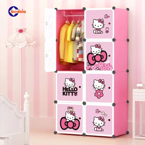 Jual Lemari plastik lemari susun lemari anak bayi rak tas lemari baju ...
