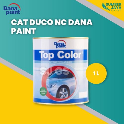 Jual CAT DUCO NC DANA PAINT Top Color Black 1 liter TERMURAH - Hitam ...