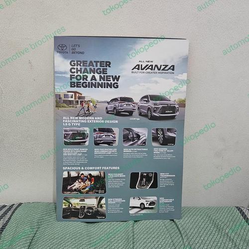 Jual brosur katalog mobil toyota avanza 2021 flyer - Kota Surabaya ...